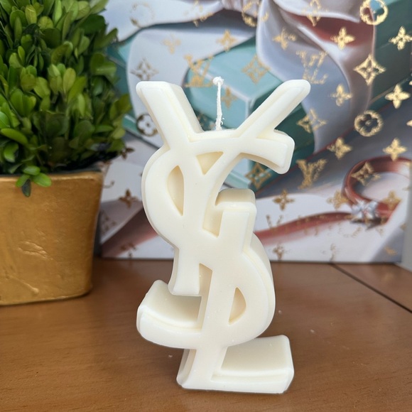Unbranded | Accents | Ysl Soy Candle Unscented | Poshmark